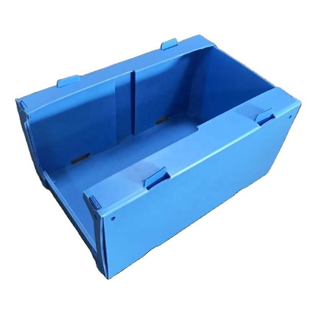 Stackable Polypropylene Corrugated Plastic Storage Bins for Warehouse ...