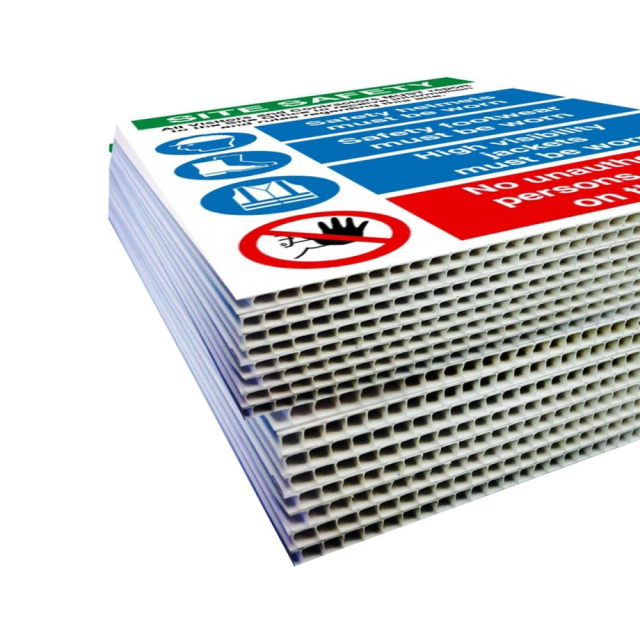 Polypropylene Material Corrugated Plastic Sheets for Printing Signs ...